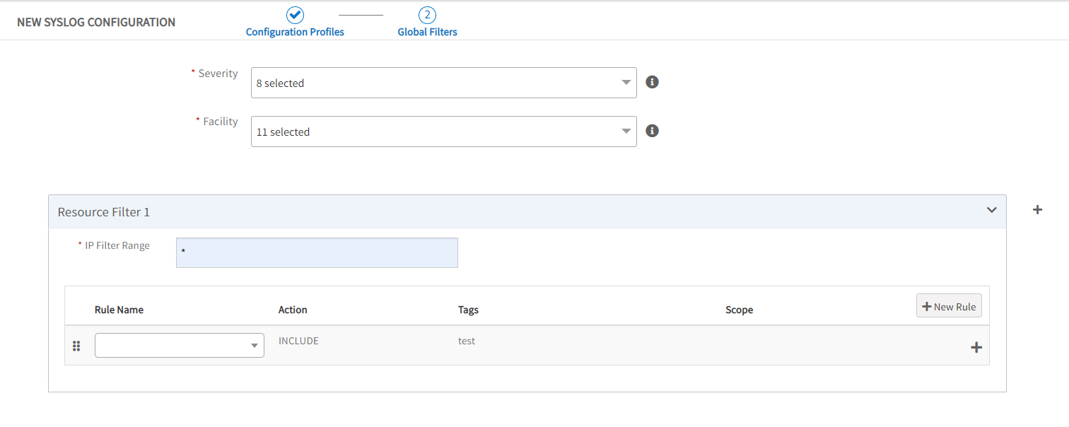 Syslog Events Monitoring Through Gateway Opsramp Documentation